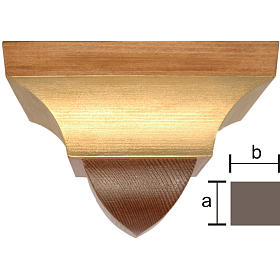 Support de statue mural style gotique en bois 9x11cm | vente en ligne ...