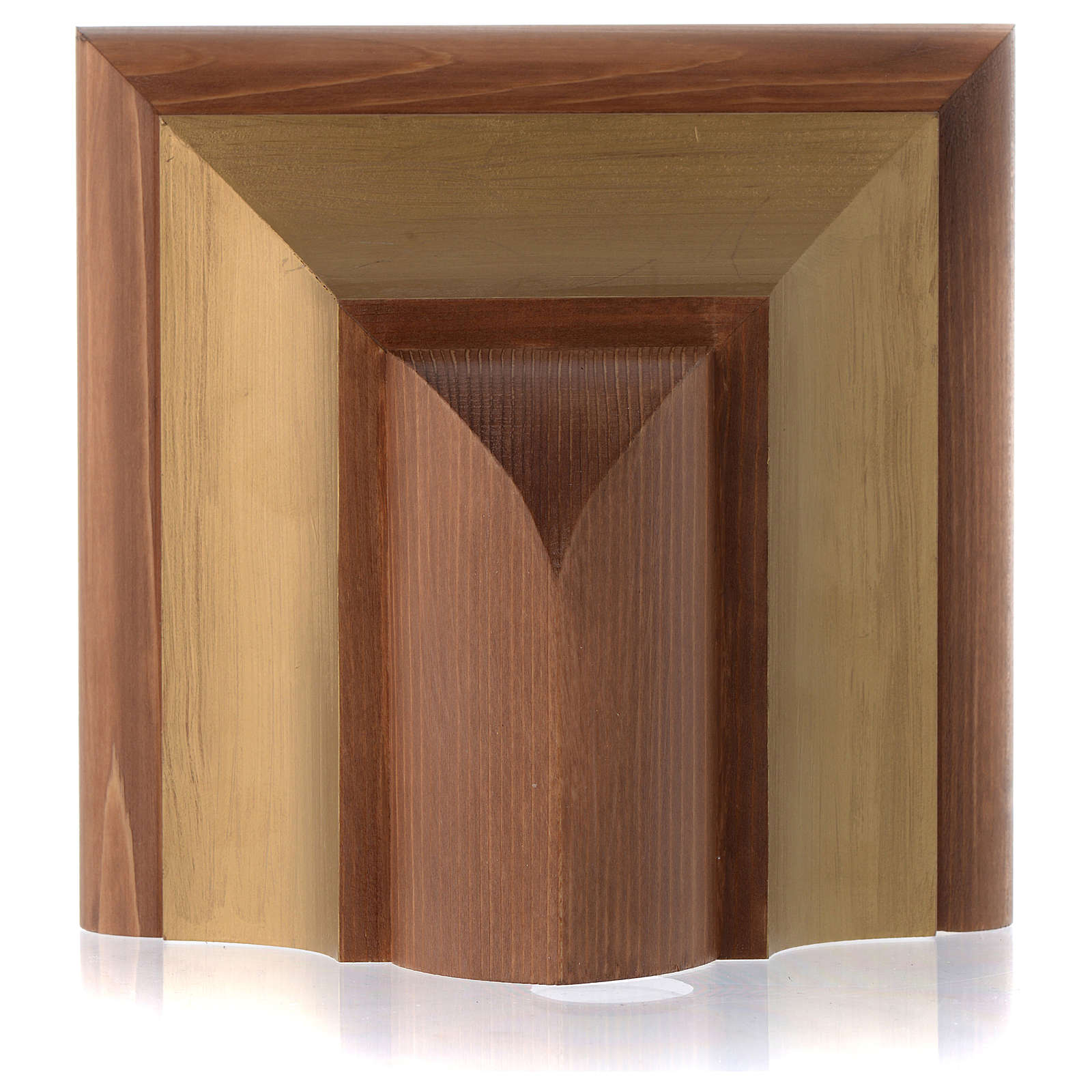 Support de statue mural style gotique en bois Valgardena | vente en ...