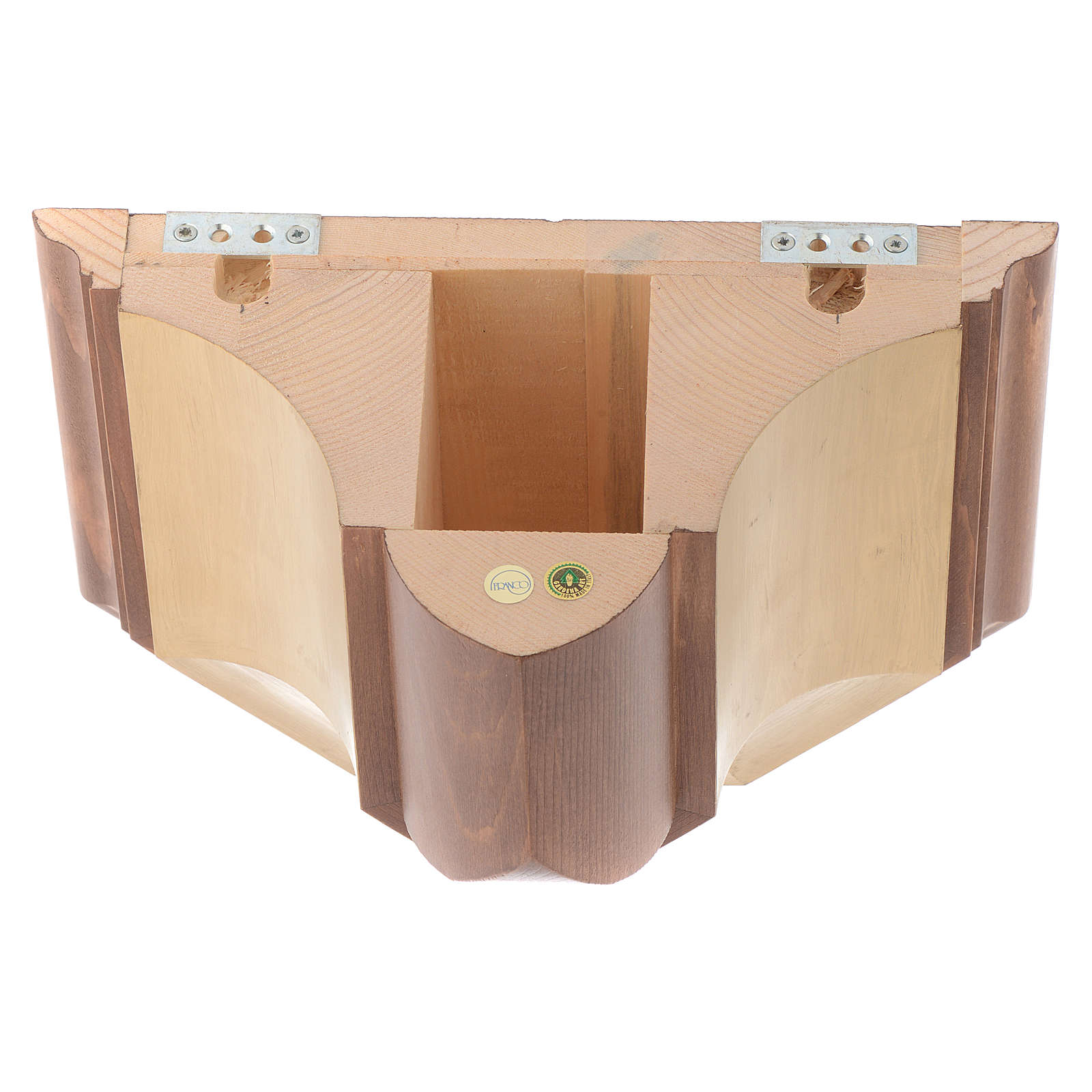 Support de statue mural en bois Valgardena | vente en ligne sur HOLYART