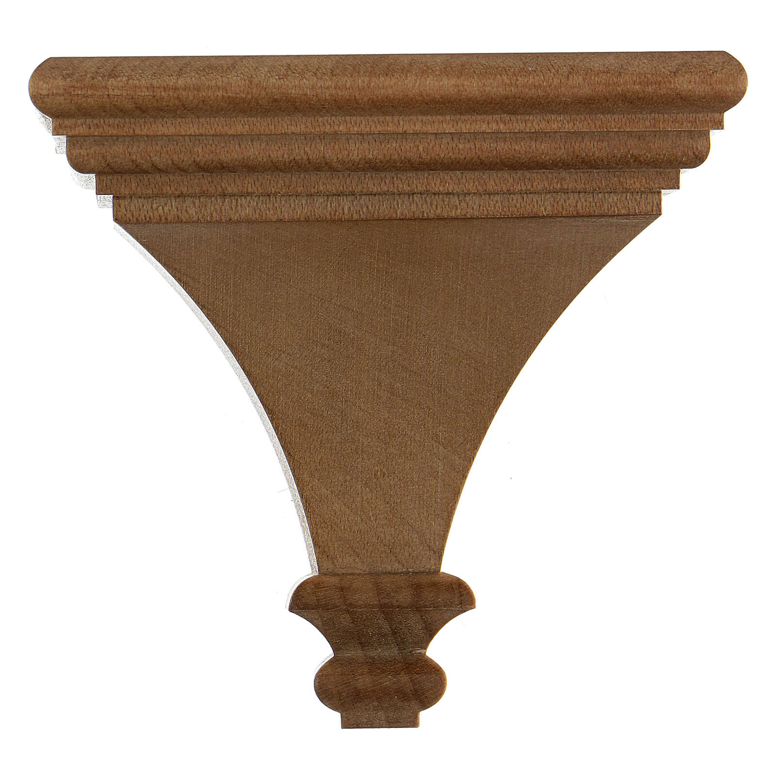 Support mural pour statue 8x8cm bois patiné Valgardena | vente en ligne ...