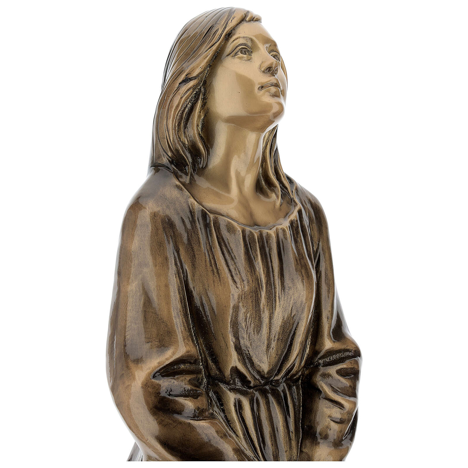 Estatua mujer de rodillas bronce 45 cm para EXTERIOR | venta online en ...