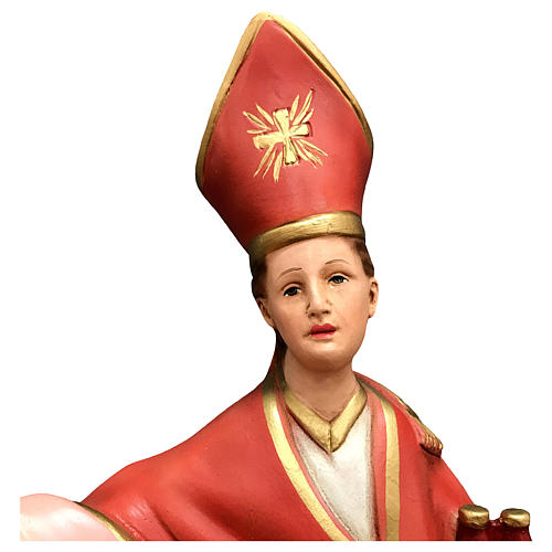 St Januarius statue, 40 cm colored resin | online sales on HOLYART.com