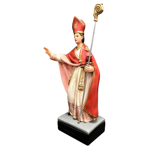 St Januarius statue, 40 cm colored resin | online sales on HOLYART.com