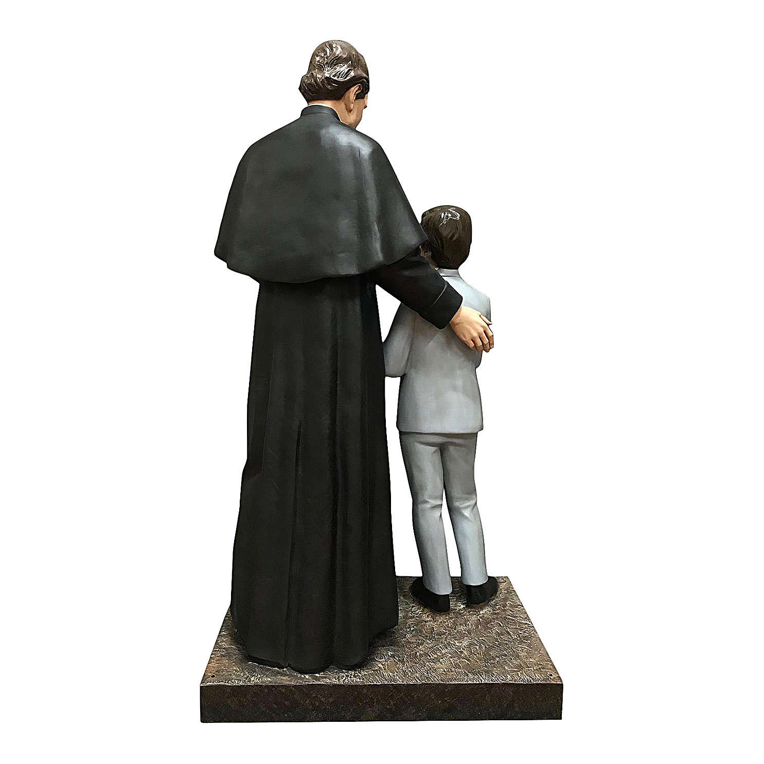 Statue, Heilige Johannes Bosco und Dominikus Savio, 170 cm, | Online ...