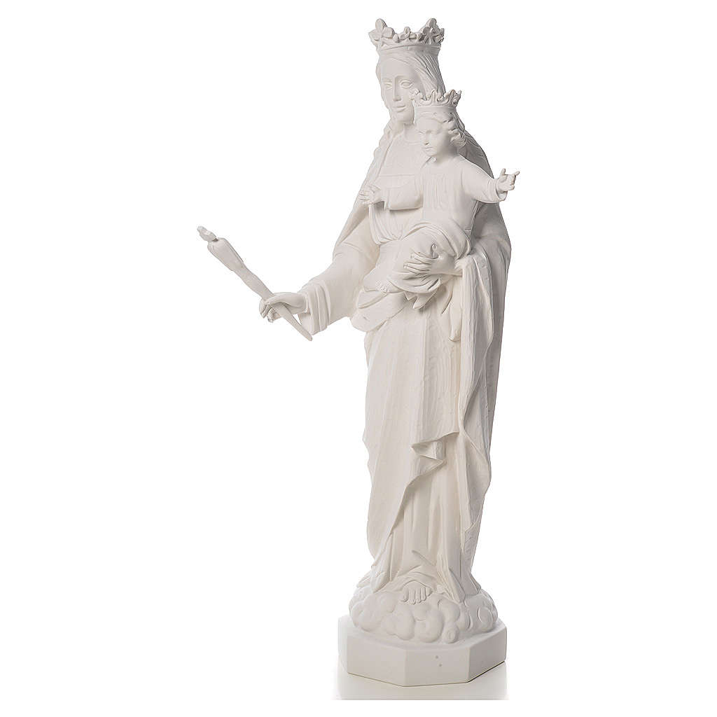 Mary Help of Christians statue in reconstituted marble, 100 cm | online ...