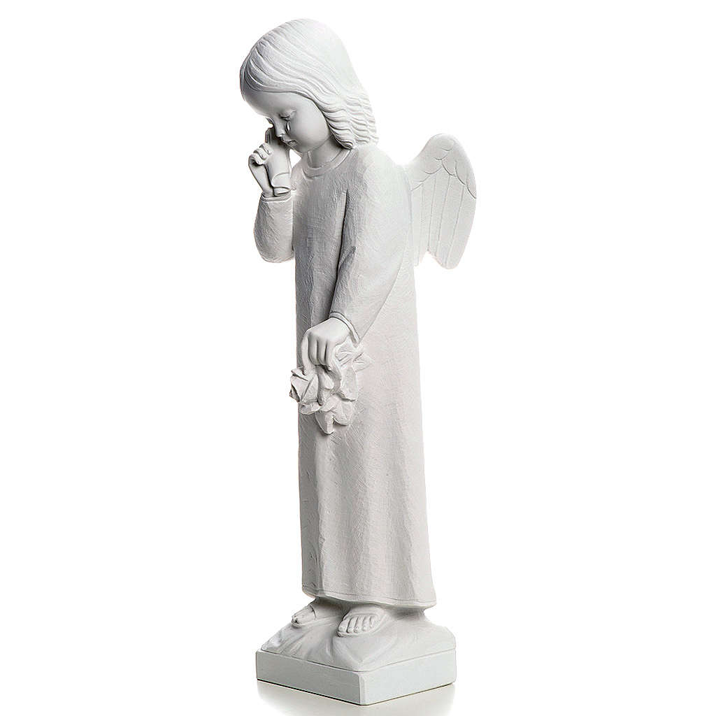 Crying Angel statue in Composite Marble, 50 cm | online sales on ...