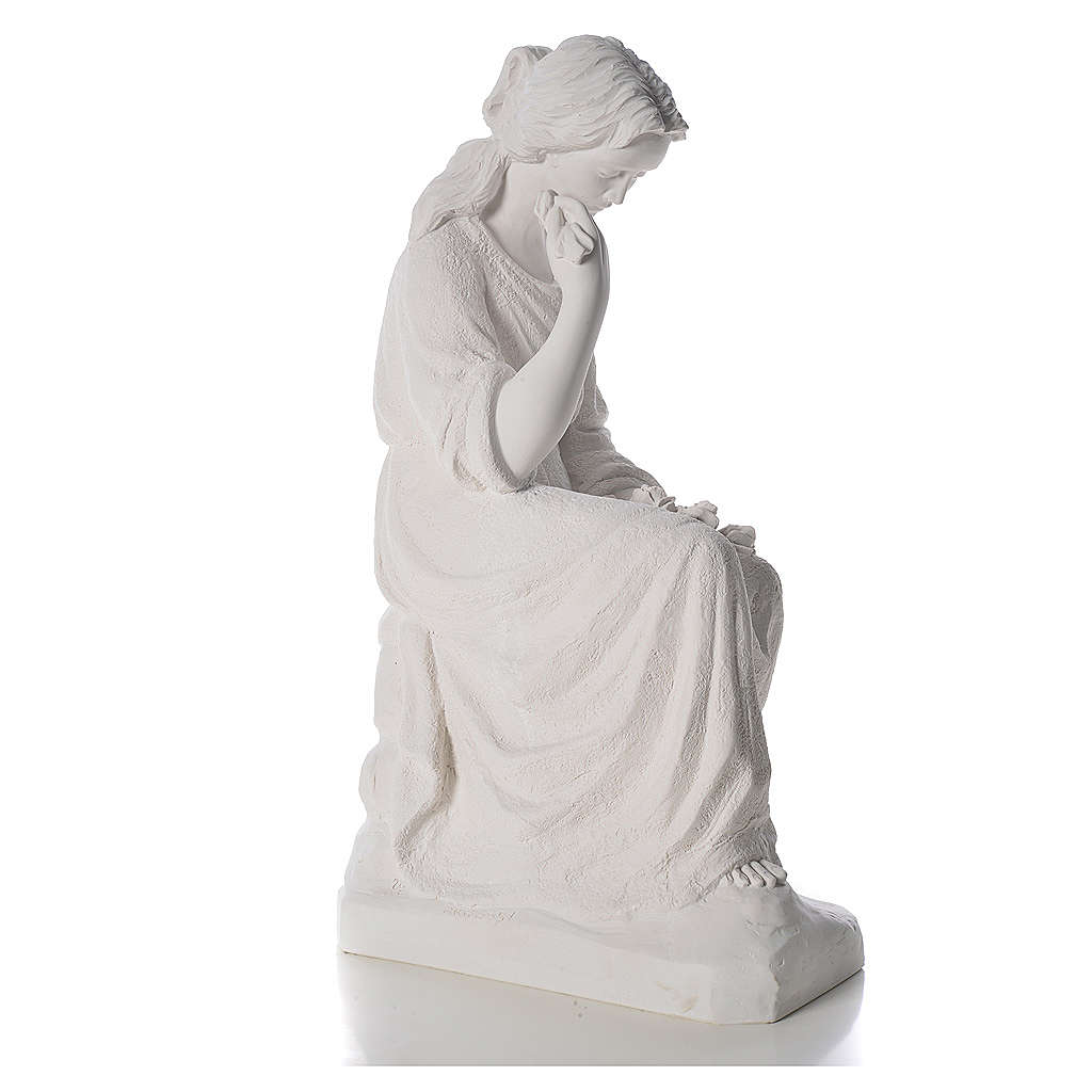 Our Lady of Sorrows statue made of reconstituted marble, 80cm | online ...