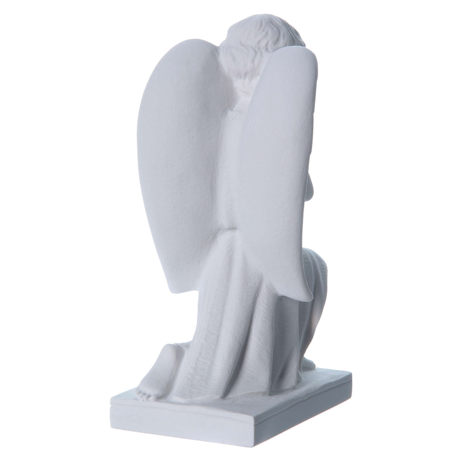 Angelot droit 24 cm poudre de marbre | vente en ligne sur HOLYART