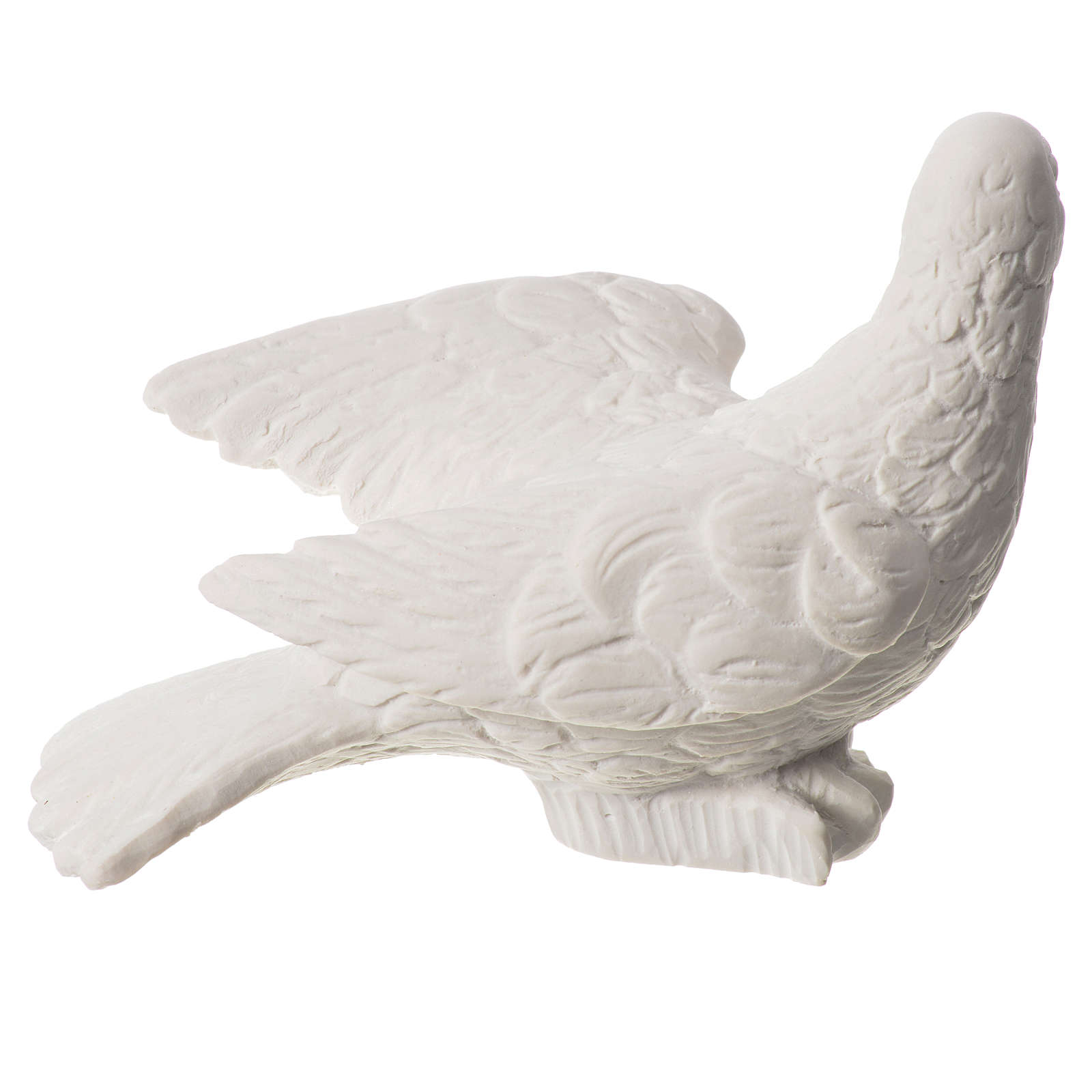 Statue extérieur colombe 16 cm marbre | vente en ligne sur HOLYART