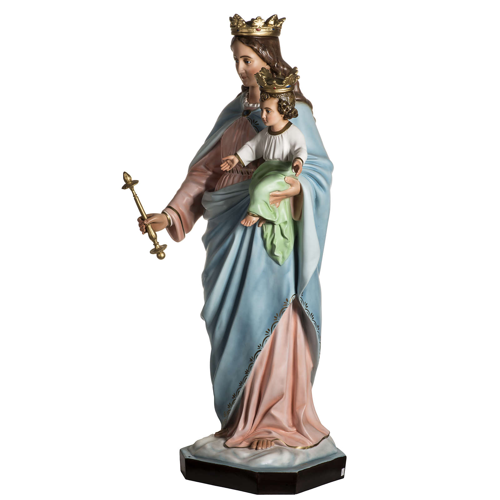 Our Lady Help of Christians statue in resin, 130 cm | online sales on ...