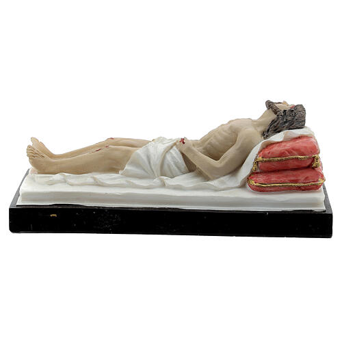 The Dead Christ statue laying in resin 5x15x5 cm | online sales on ...