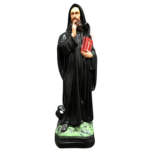 Estatua San Benito 30 cm resina pintada | venta online en HOLYART