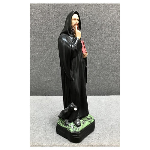 Estatua San Benito 30 cm resina pintada | venta online en HOLYART