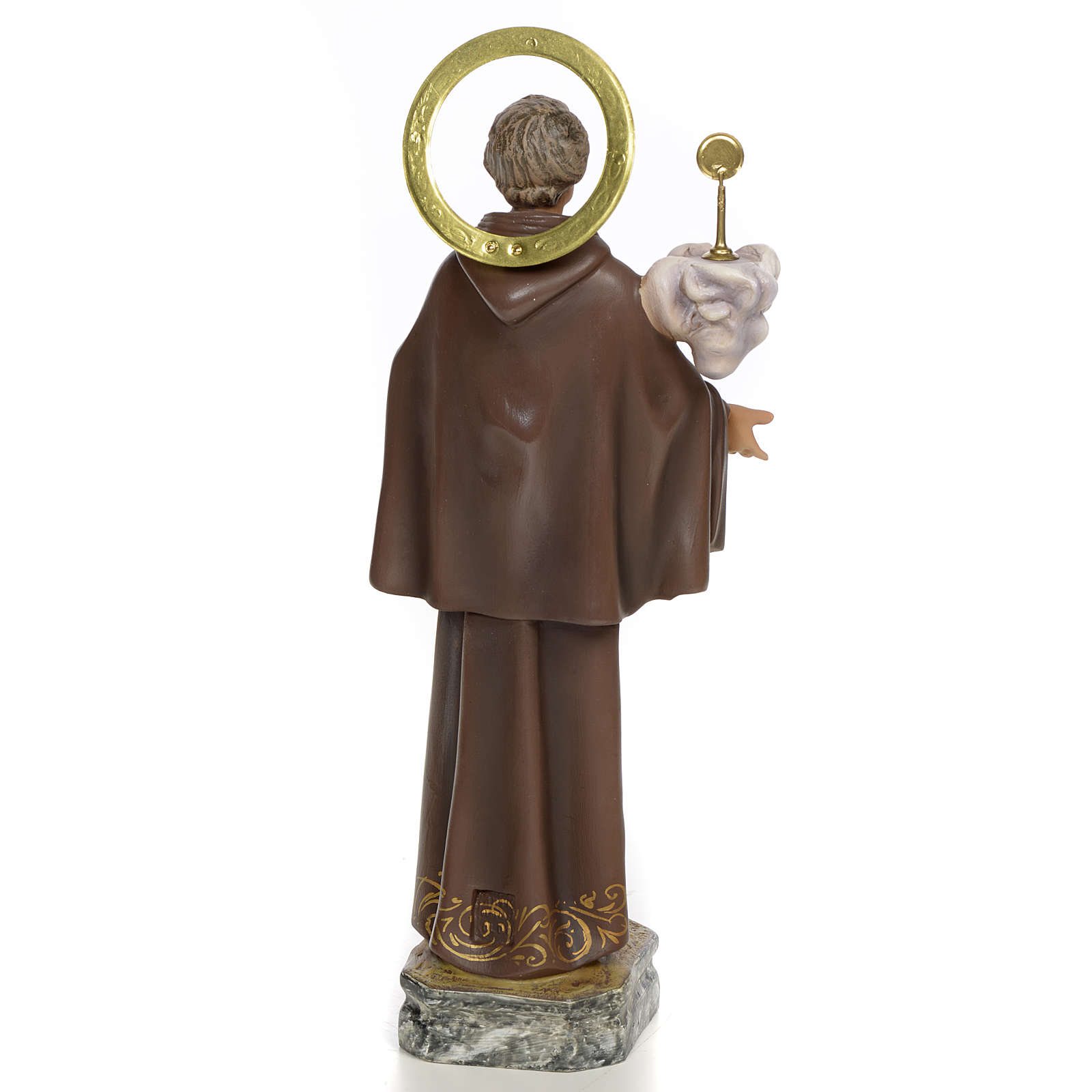 St Pascal Baylon 30 cm pâte à bois | vente en ligne sur HOLYART