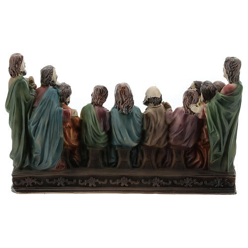 Last Supper statue in resin, 10x15x5 cm | online sales on HOLYART.com