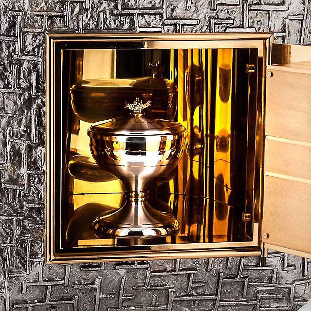 Embossed tabernacle with cross | online sales on HOLYART.com