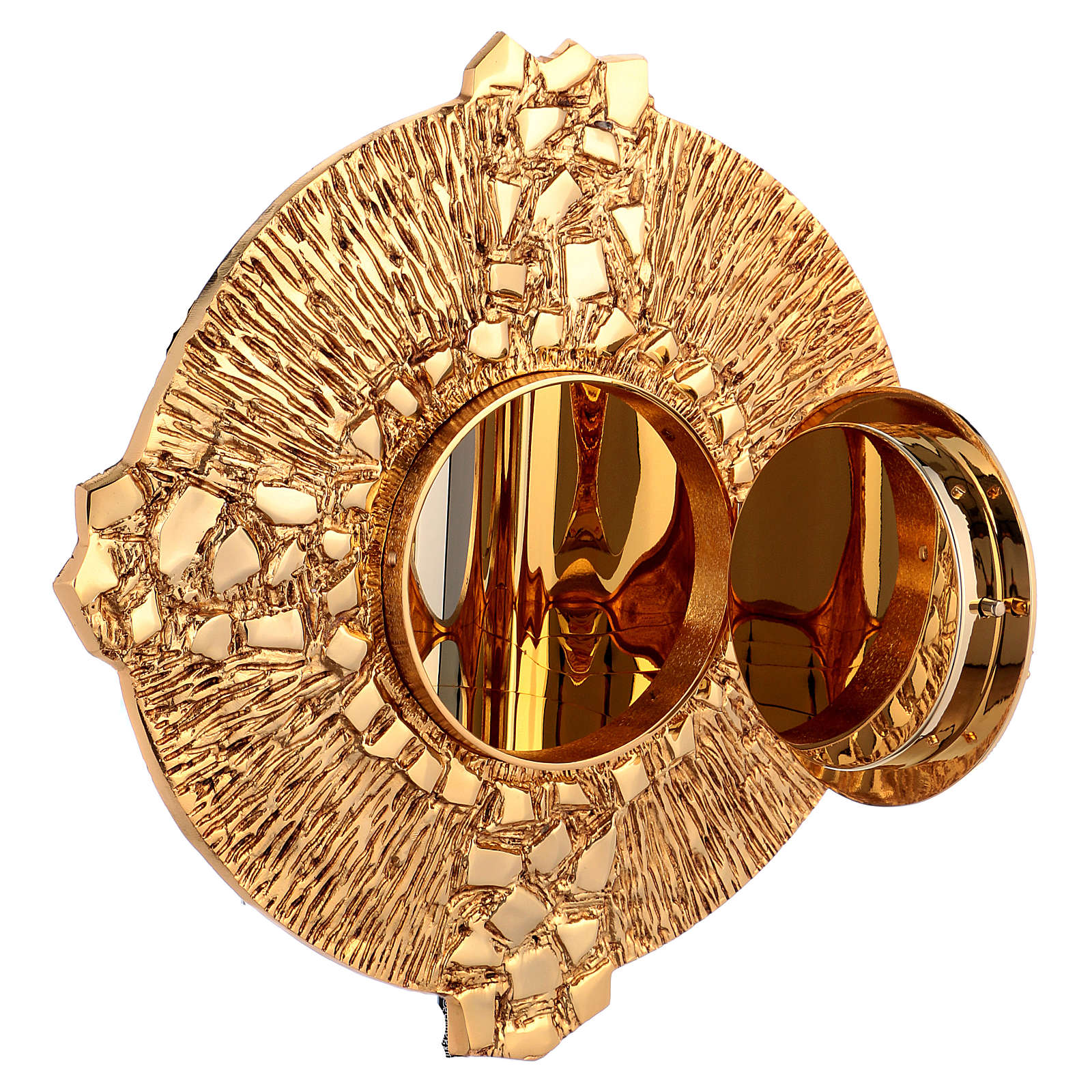 Wall tabernacle gold-plated brass, PAX symbol | online sales on HOLYART ...