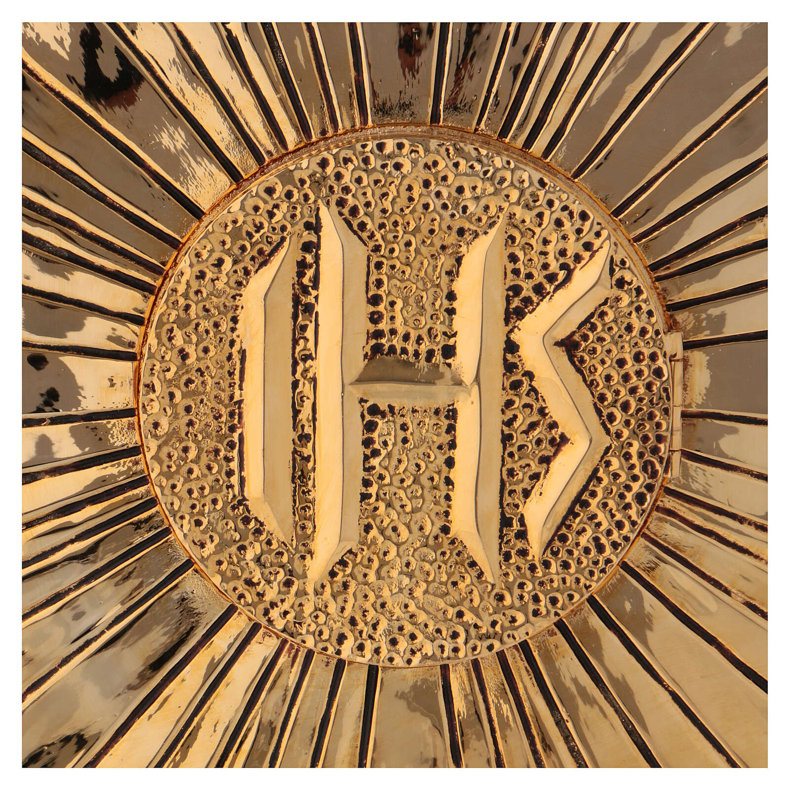 IHS tabernacle, exposition of Blessed Sacrament, gold plated | online ...