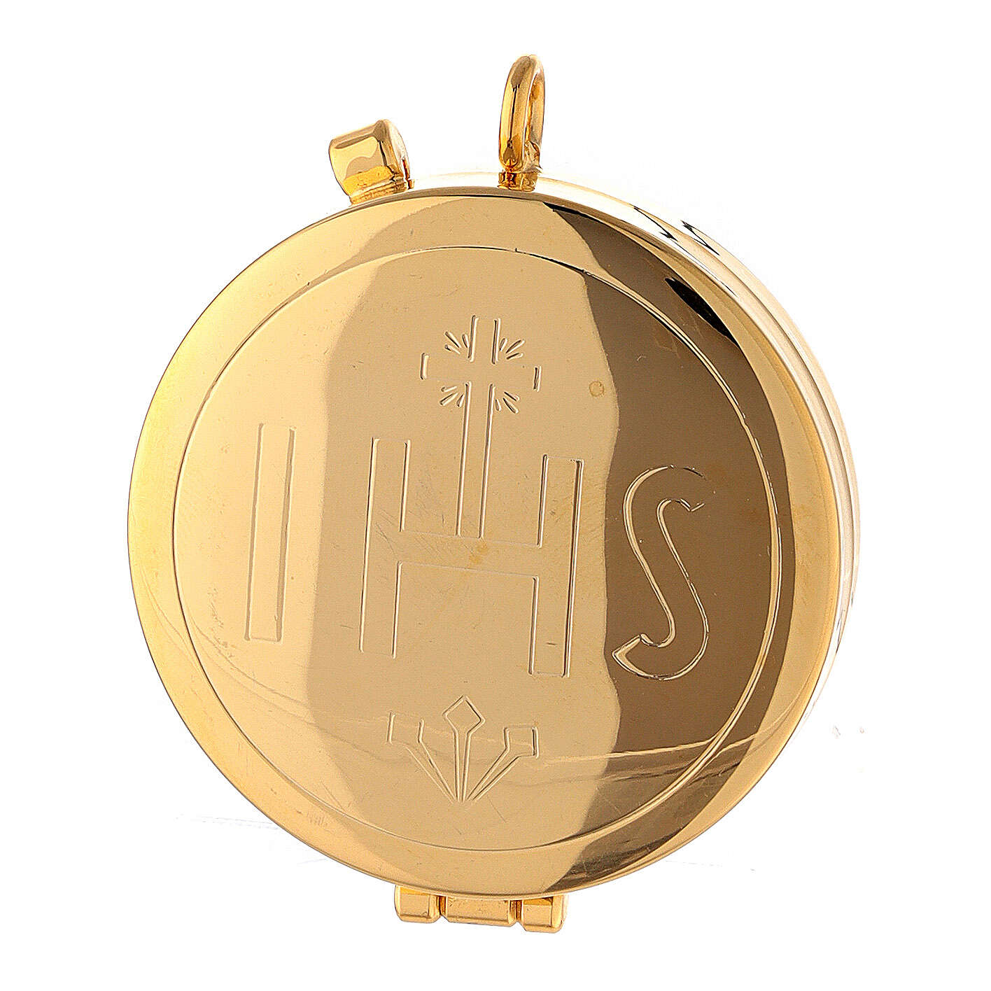 Leather burse with IHS pyx | online sales on HOLYART.com