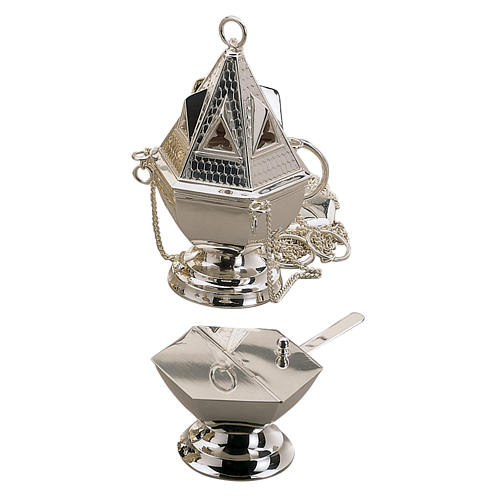 Thurible and boat set by Molina in silver copper | online sales on ...