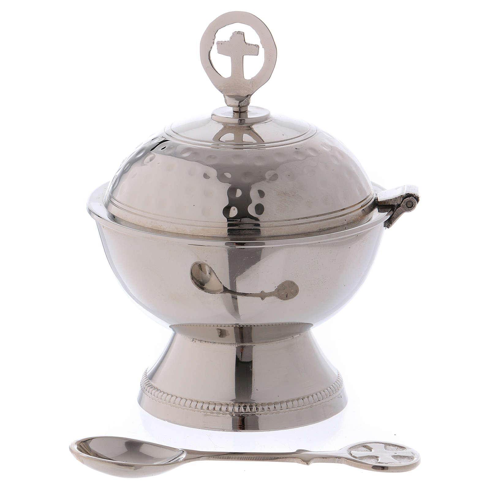 Censer in silver-plated brass 12 cm | online sales on HOLYART.co.uk