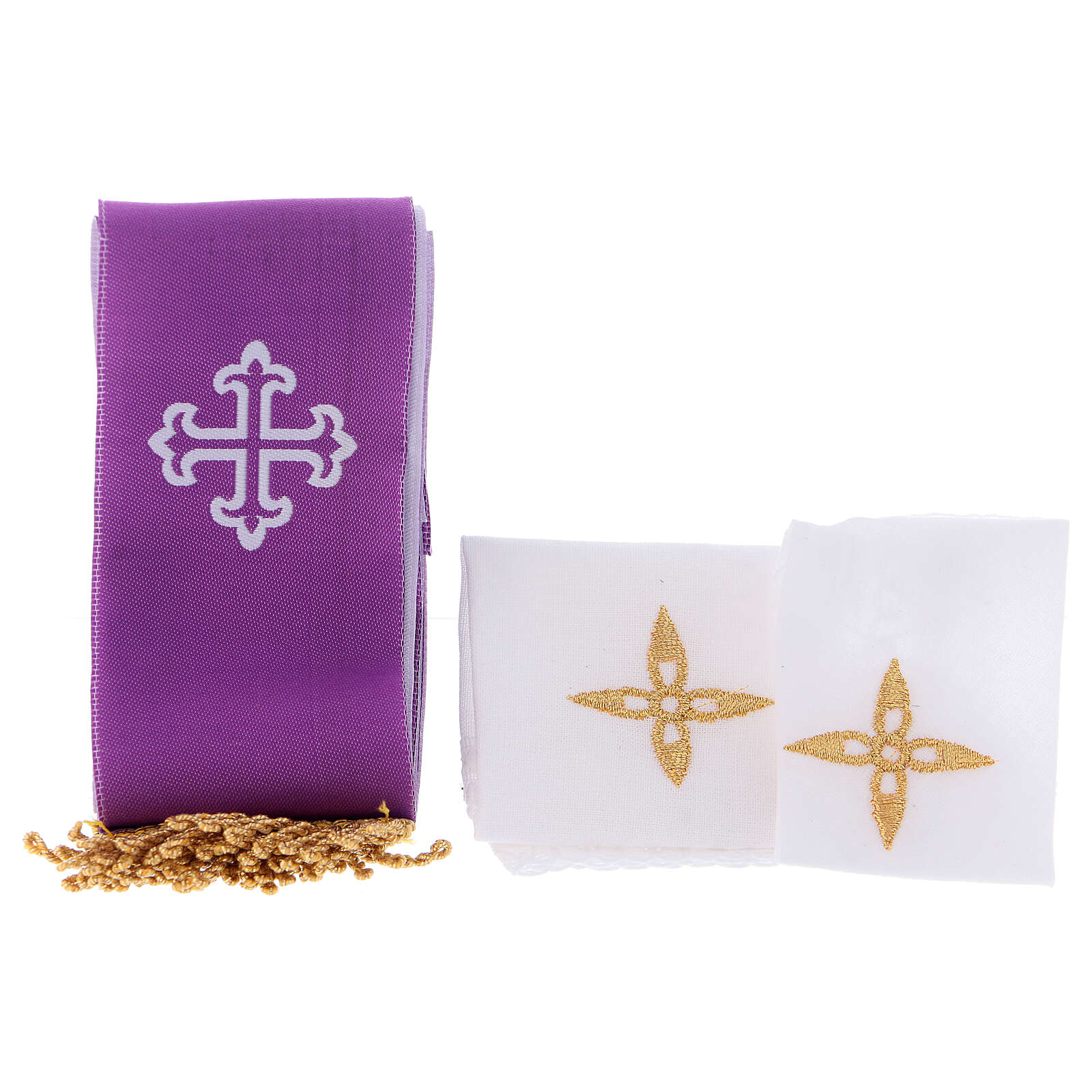 Leather pyx burse with red satin lining | online sales on HOLYART.com