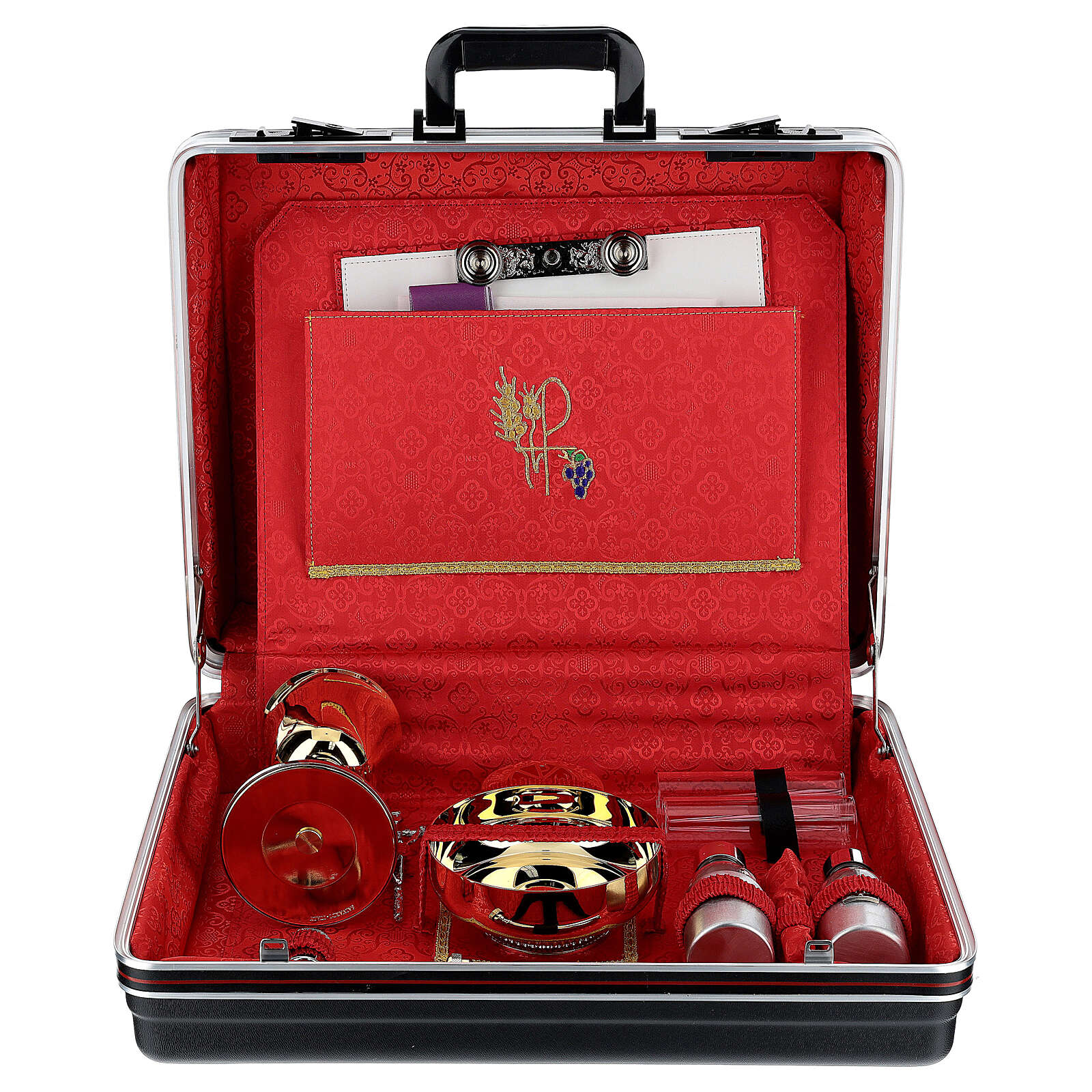 ABS briefcase with satin lining and embroidery, travel mass | online ...