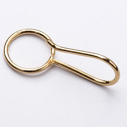 Clasp for pectoral cross in gold plated silver | online sales on ...