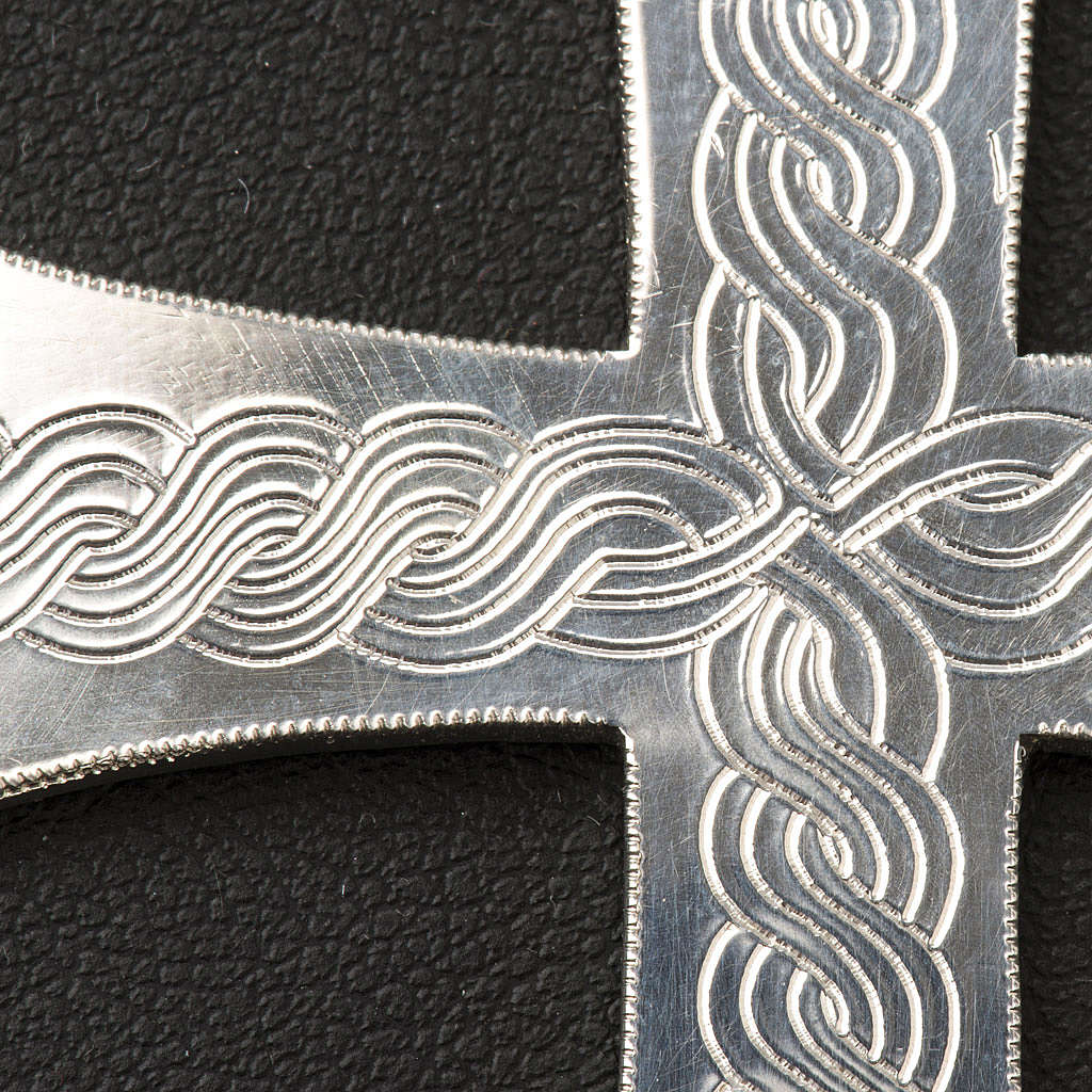 Pectoral Cross made of silver 925 with engravings | online sales on ...