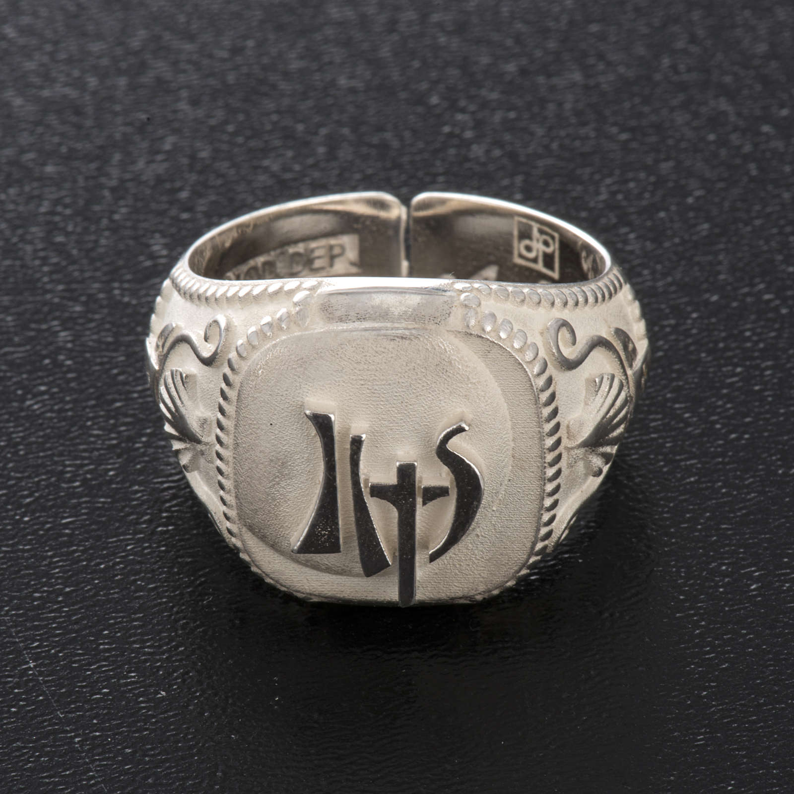 Anillo obispo ajustable Año de la Fe plata de ley | venta online en HOLYART