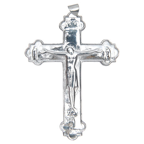 Pectoral cross, Crucifix in 925 silver | online sales on HOLYART.co.uk