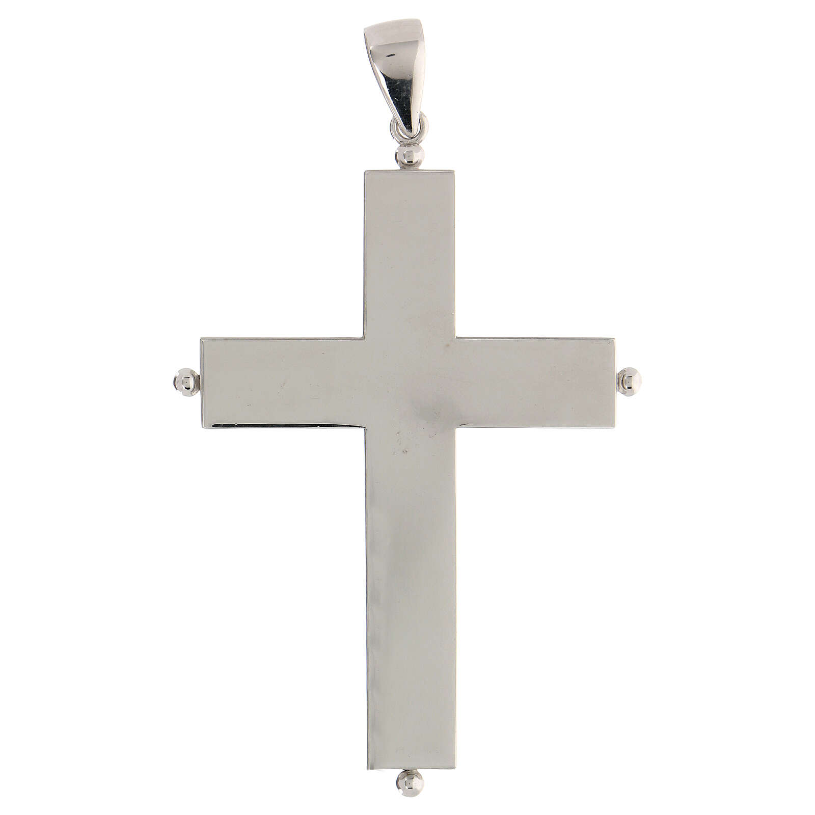 Episcopal cross in 925 silver, openable | online sales on HOLYART.co.uk