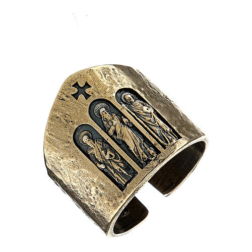 Adjustable bishop's ring, Paul VI, 925 silver | online sales on HOLYART ...
