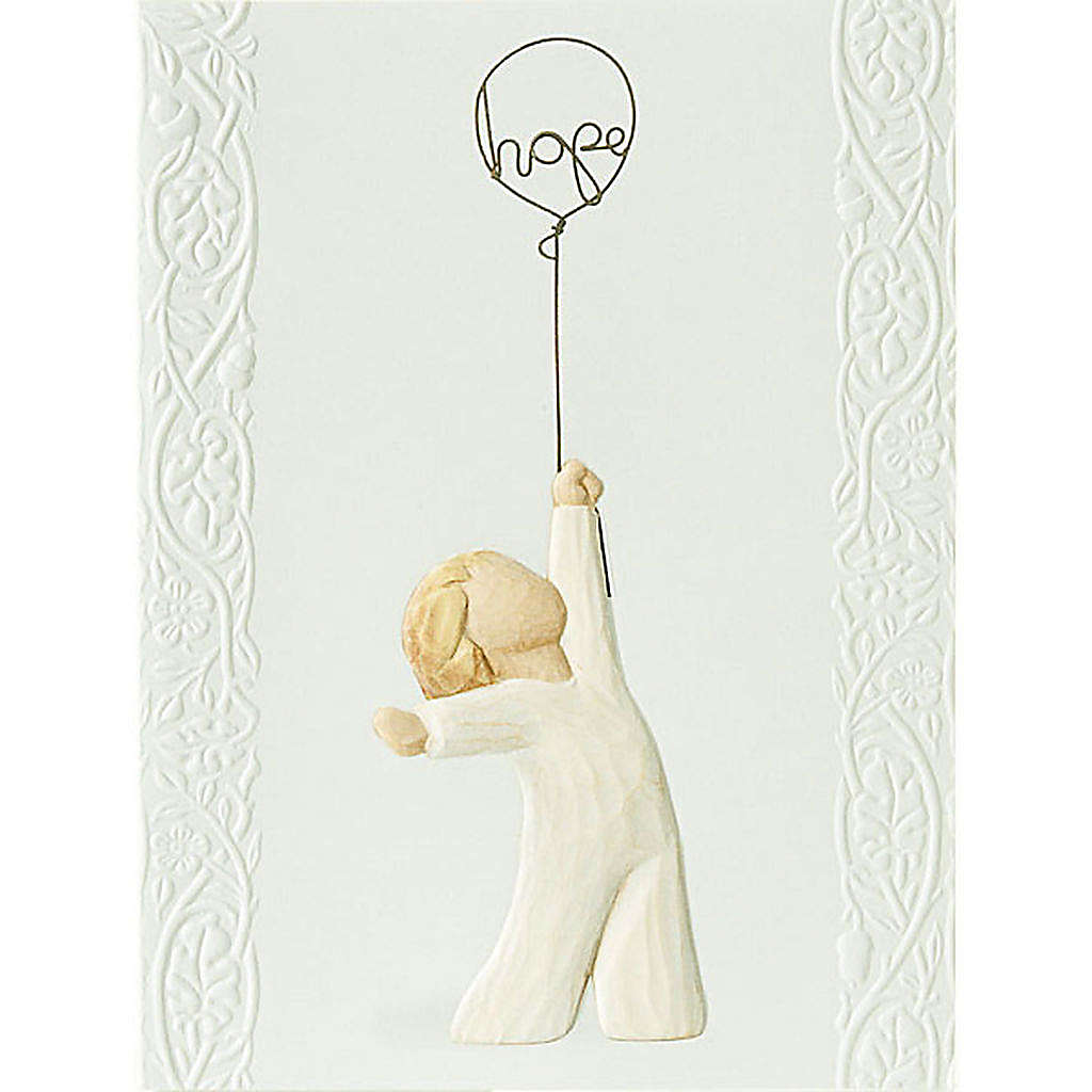 Willow Tree Card - Hope 14x10,5 | online sales on HOLYART.co.uk